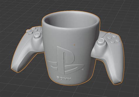 Stl File Gamepad Dualsense Sony Playstation 5 Cup 🎮 ・3d Printing Idea To Download・cults