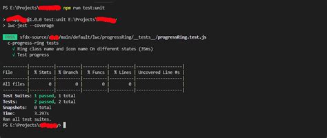 Salesforcedx My Lwc Test Is Not Displaying Code Coverage Salesforce