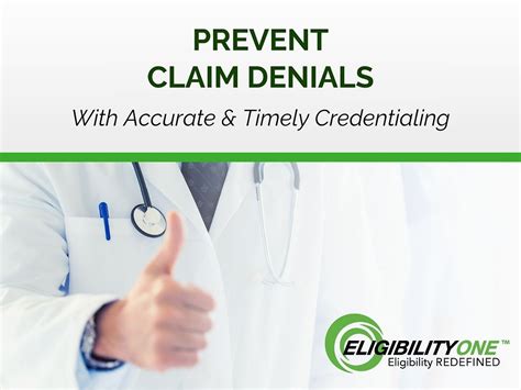 prevent claim denials