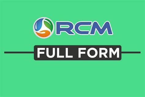 Rcm Full Form Right Concept Marketing JayRcm