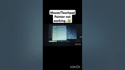 Mouse Touchpad Pointer Not Working Youtube