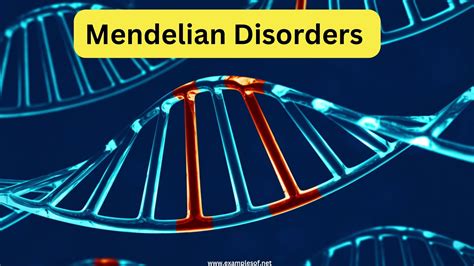 Example Of Mendelian Disorders