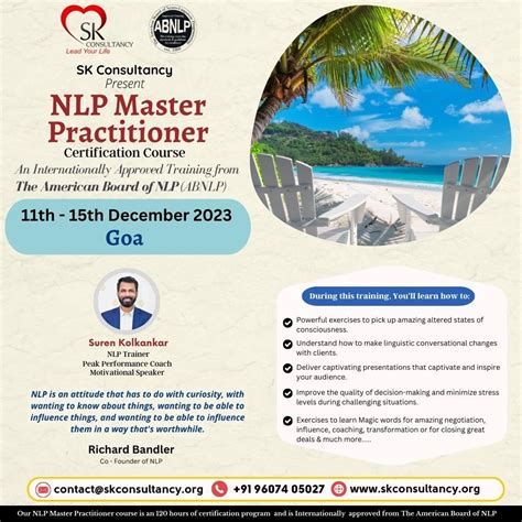 Join Neuro Linguistic Programming Course In Goa Suren Kolkankar Posted On The Topic Linkedin