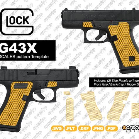 Glock Laser Template Etsy
