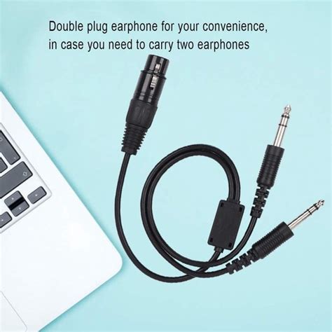 Adapter Luchtvaart Headset Dual Plugs 5 Pin Xlr 5pin Twin Plug General A320 Connector Bol
