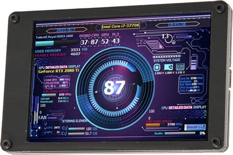 SUNGOOYUE Computer Temp Monitor Inch IPS USB Mini Screen Computer Temp PC CPU Data Monitor