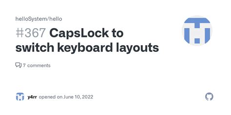 Capslock To Switch Keyboard Layouts Issue Hellosystem Hello Github