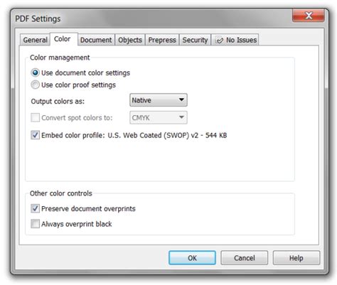 Colors Change When I Send A PDF File CorelDRAW Graphics Suite X CorelDRAW Graphics Suite X