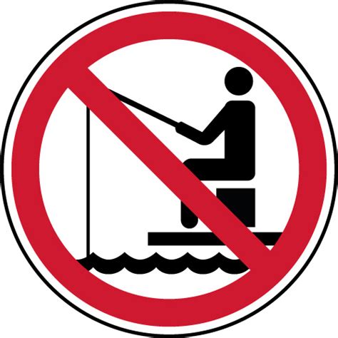 Panneau Pêche Interdite Virages