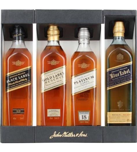 Johnnie Walker Collection T Set Minibar Delivery