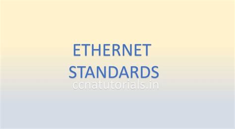 Ethernet Cabling Types Explained With Details Ccna Tutorials