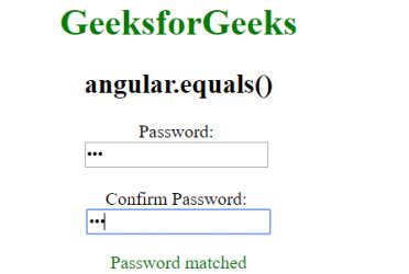 AngularJS angular equals 函数 码农参考