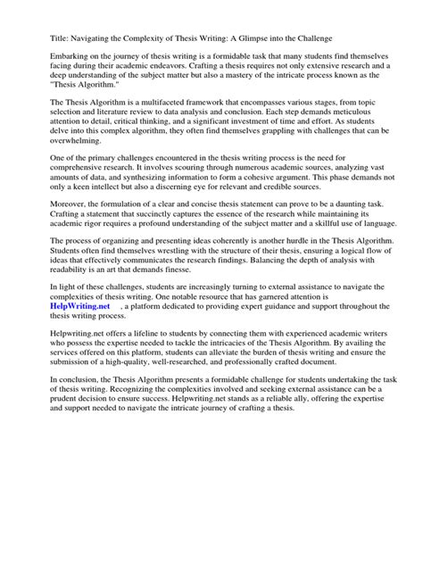 Thesis Algorithm Pdf Thesis Computer File