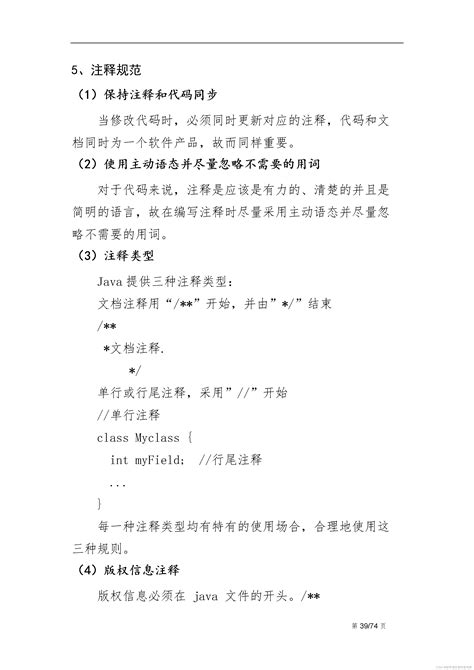 软件程序设计规范（代码编写规范文档） Word下载软件设计规范 Csdn博客