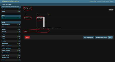 Productsitems Are Not Being Added In The Cart In Django How Do I Fix