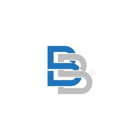 Bb Letter Vector Illustration For Icon Symbol Or Logo Stock Illustration Illustration Of