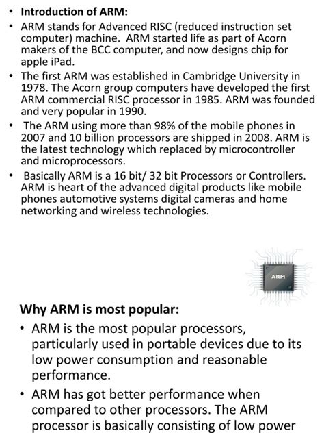 unit 4 arm architecture pdf arm architecture microprocessor