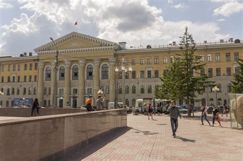Tomsk Russia The Tomsk University Of Control Systems And Radioelectronics In Summer Day July