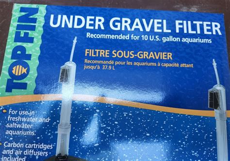 Top Fin Undergravel Filter Setup