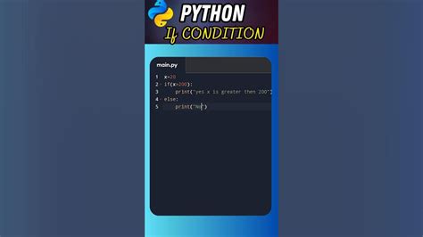 If Condition In Python Coding Pythonlanguage Pythonprogramming Python Youtube