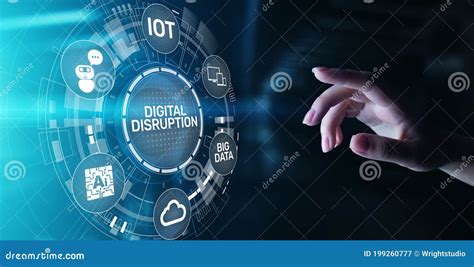 Digital Disruption Disruptive Business Ideas Iot Network Smart City Big Data Cloud