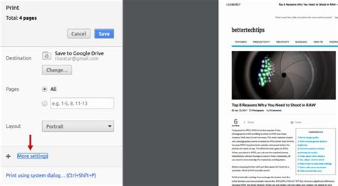 How To Convert A Webpage To PDF In Chrome Without Extension Better