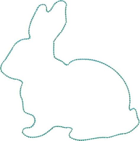 Bunny Silhouette Outline At Getdrawings Free Download
