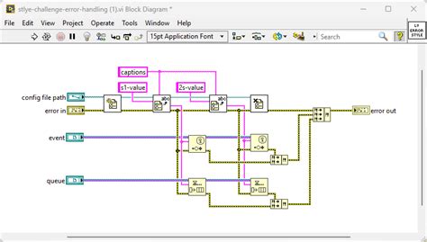 Labview Style Challenge Error Wires Page 15 Ni Community