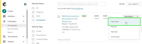 How To Export Mailchimp Campaign As Csv Excel Pdf Html Blog