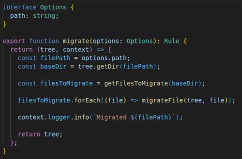 angular schematics a use case part ii