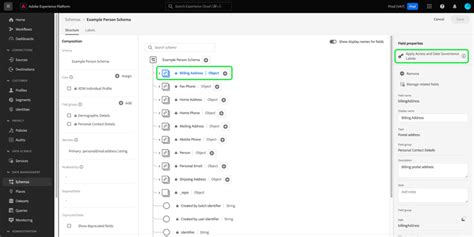 Manage Data Usage Labels In The Ui Adobe Experience Platform