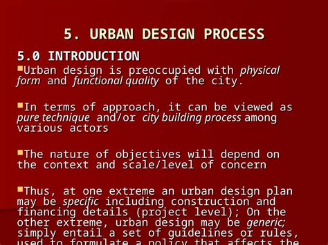 Ppt Urban Design Process Dokumentips