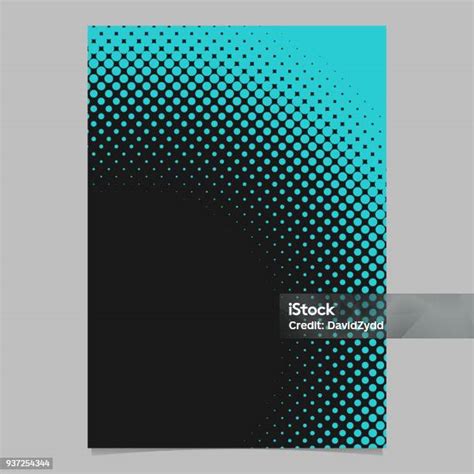 기하학적 하프톤 원형 패턴 배경 포스터 템플릿 디자인벡터 전단지 일러스트 레이 션 0명에 대한 스톡 벡터 아트 및 기타 이미지 0명 기하 도형 디자인 Istock