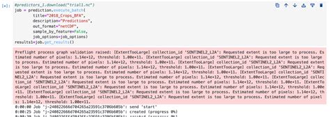 Batch Error Openeo Api Copernicus Data Space Ecosystem Community Forum