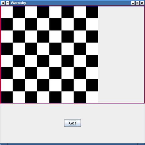 Java Drawing Resizable Square Chessboard In Jframe Hierarchy Stack