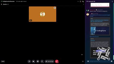 Codinghome Bot Discussion Developers Conference Youtube