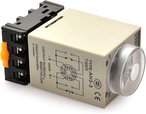 Ac 24v Power On Time Relay Delay Timer 0 30 Second 30s Dpdt 56 Off