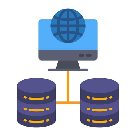 Premium Vector Data Network Icon