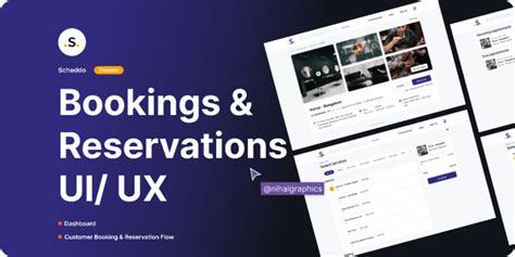 Scheddo Bookings And Reservations Uiux Freebie Figma