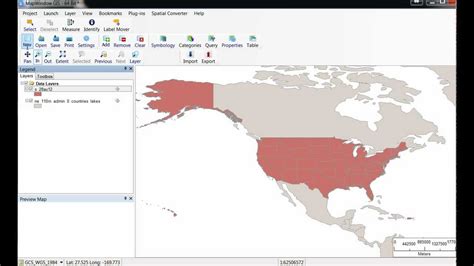 Introduction To Gis One What Is Gis Layers And Editing Shp Files