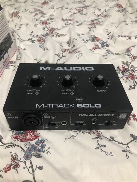 M Audio Solo Interface Audio Other Audio Equipment On Carousell