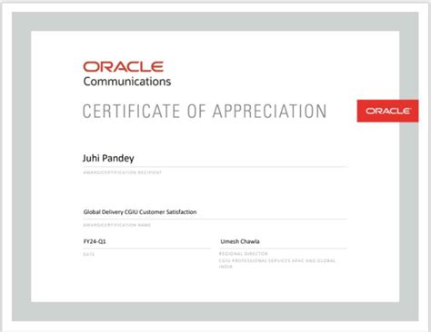 Juhi Pandey On Linkedin I M Thrilled To Announce That Oracle Has
