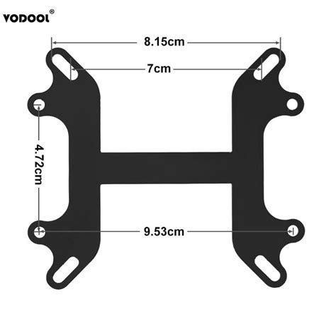 Carbon Steel Water Cooling Cpu Mounting Bracket Fo Grandado