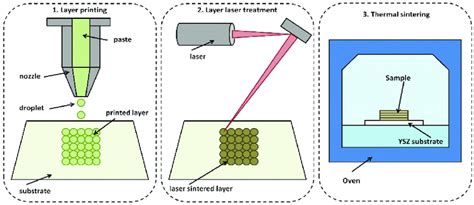 General Scheme Of The Fabrication Of Anodes By Hybrid 3d Printing Download Scientific Diagram