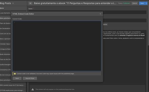 Use Cms Fields In Embeded Custom Code Inside Rich Text Field In
