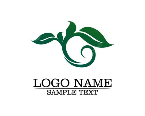 Tree Leaf Vector Logo Design Earth Love Friendly PNG And Vector With Transparent Background