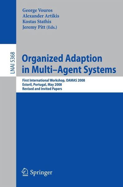 Organized Adaption In Multi Agent Systems Fachbuch Bücher De