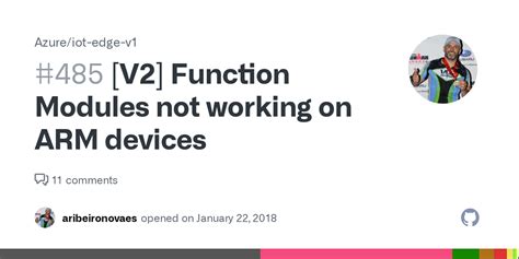 [v2] function modules not working on arm devices · issue 485 · azure
