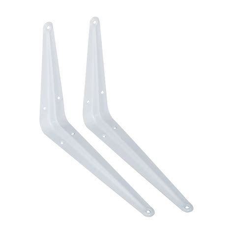 Shelf Bracket 150x200mm White Pair Trojan Cashbuild