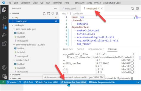 Vs Code Virtual Environments For Embedded Development With Conda Mcu